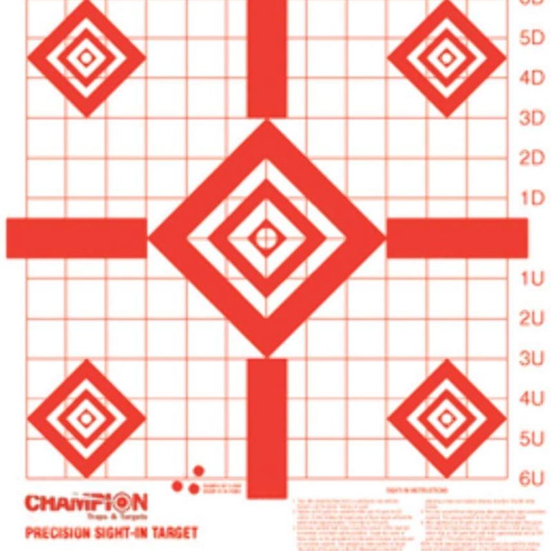 UNIVERSAL MOA 25M ZEROING TARGET - High Caliber Services Corp
