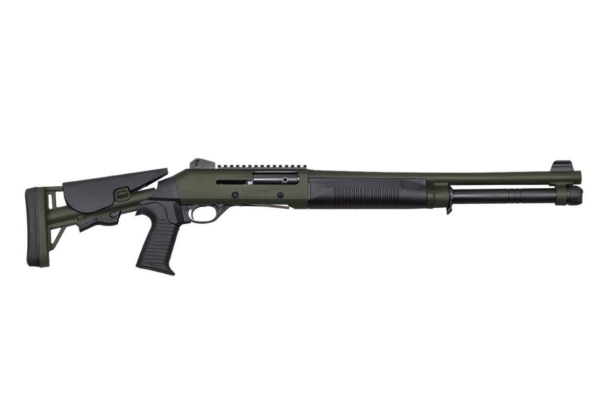 CANUCK OPERATOR 12 GAUGE 3" 18.6" BARREL SEMI AUTO SHOTGUN - OD GREEN ...