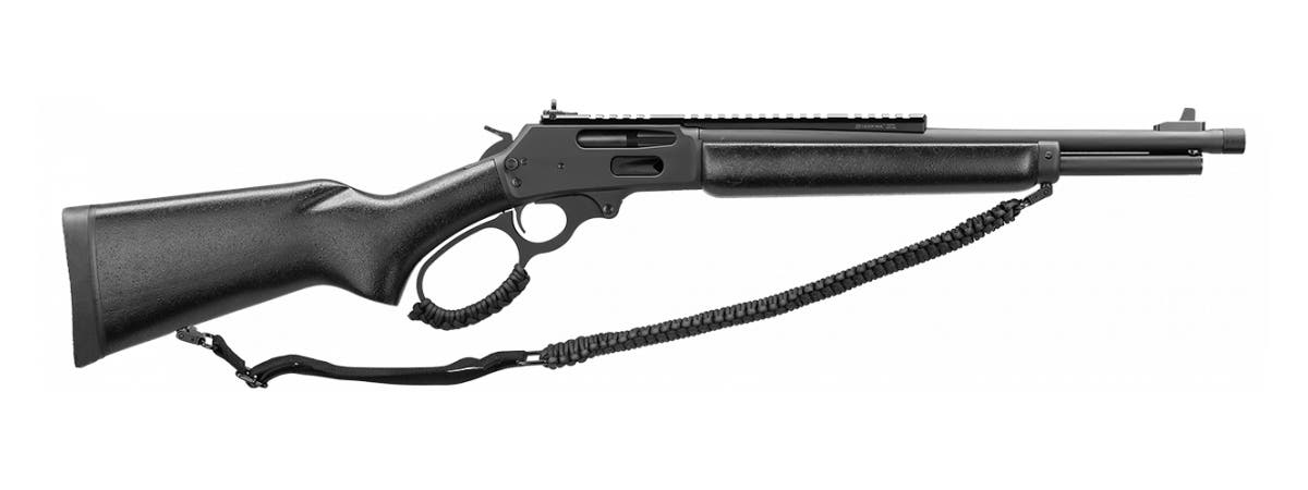 MARLIN 1895 DARK SERIES LEVER ACTION RIFLE, 16.25” BARREL, BLACK ...