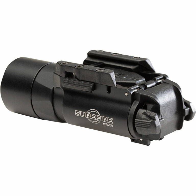 SureFire X300T-B Turbo Weapon Light, 650 Lumens, T-Slot Mount, Black ...