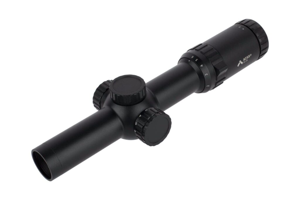 Primary Arms, SLx 1-6X24 SFP Rifle Scope, ACSS-22LR Illuminated Reticle ...
